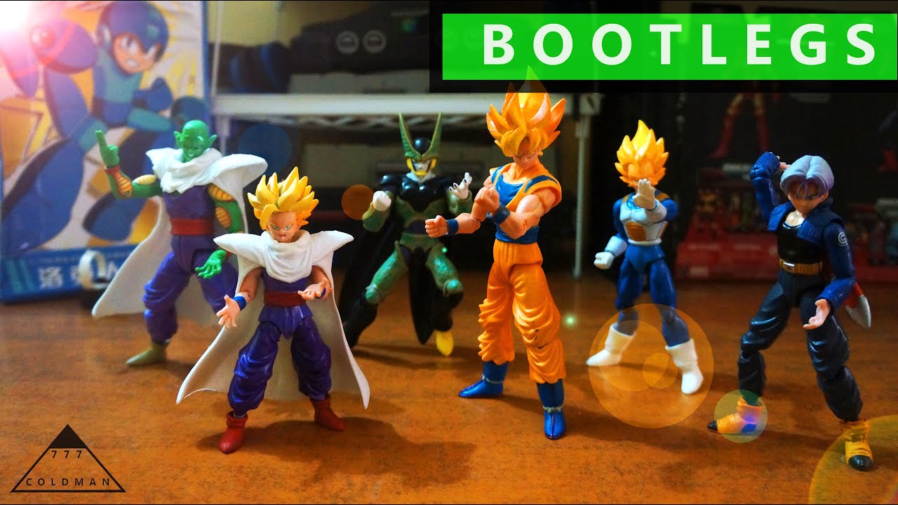 FULL REVIEW Dragon ball S.H figuarts bootlegs 6pcs - YouTube