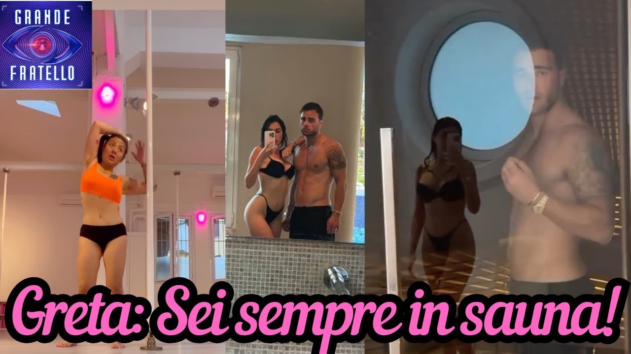 GRETA e SERGIO: sauna insieme | ROSY CHIN: prima imbranata lezione di pole dancing 😂 - YouTube