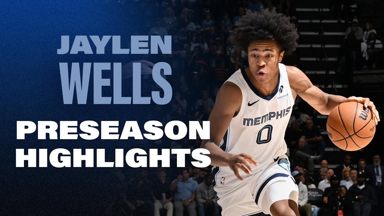 Jaylen Wells Preseason Highlights | Memphis Grizzlies - YouTube