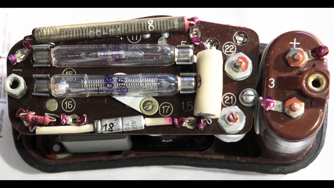 rentgenometr DP 63A - wnętrze - interior of Soviet DP-63A military ...