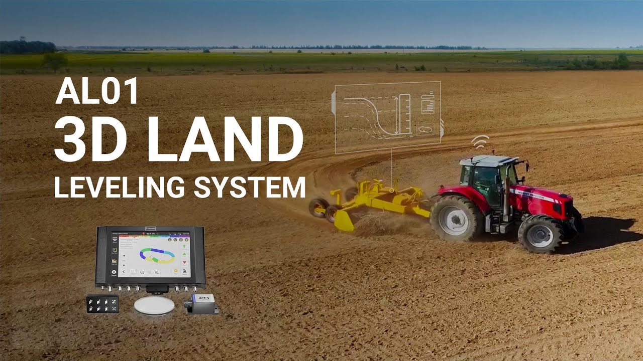 FJD AL01 3D Land Leveling System - YouTube