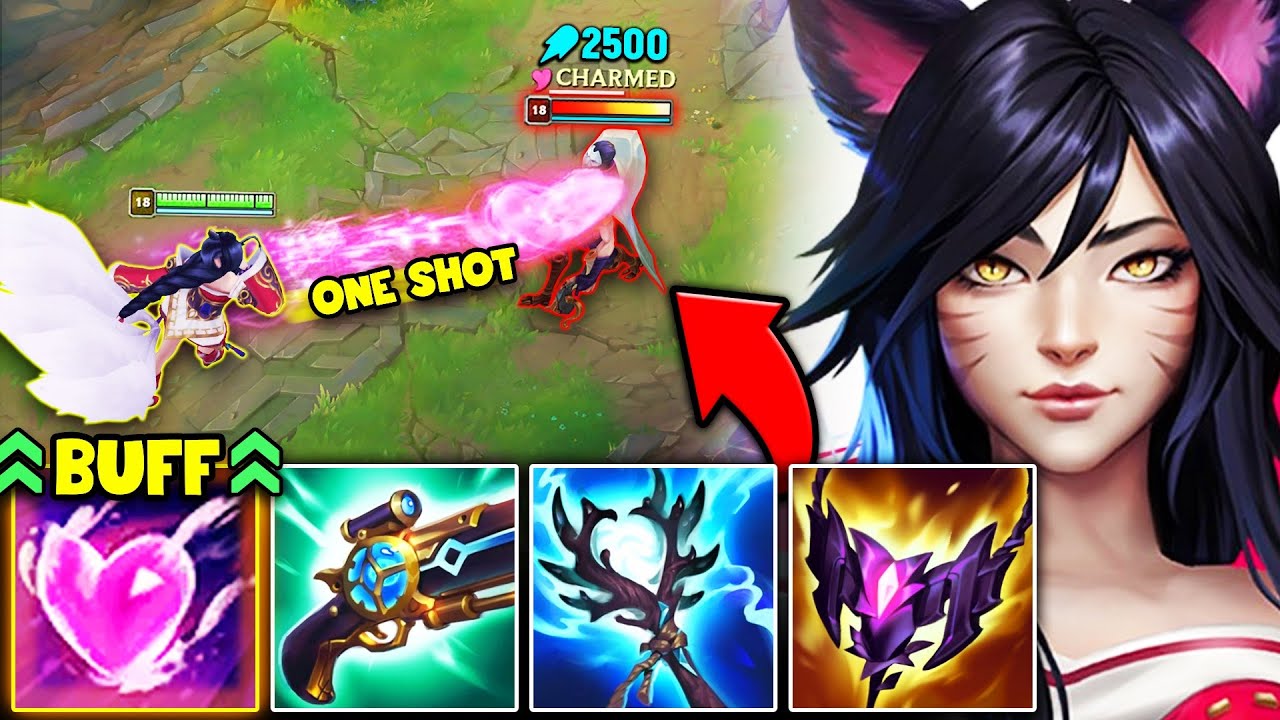 Ahri just got a huge buff to her Charm and it changes everything (ONE ...