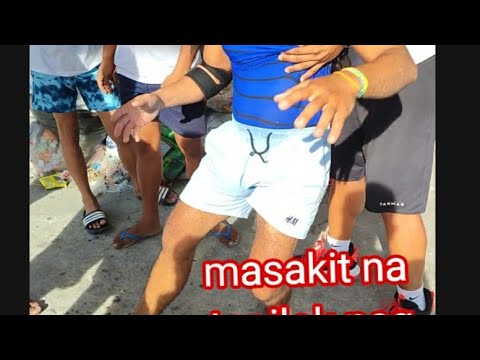sprain ankle natapilok na nagtatawanan pa - YouTube
