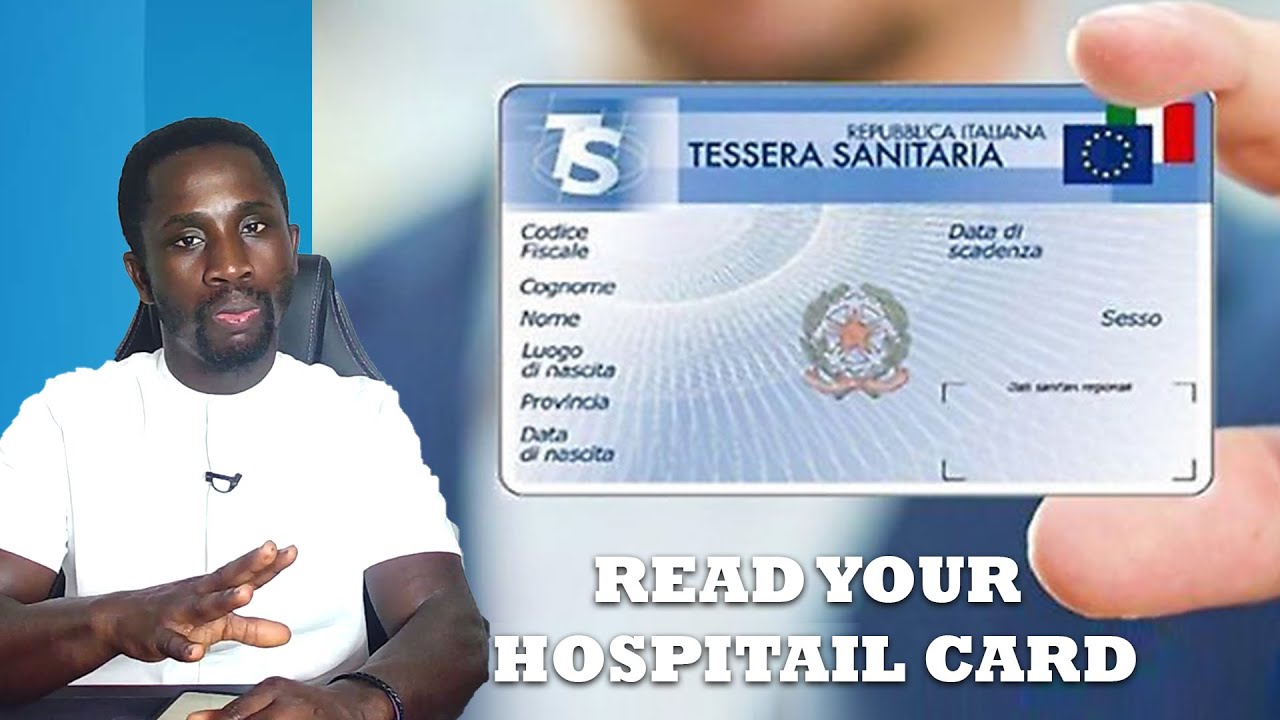 ITA HEALTH CARD || TESSERA SANITARIA || How to read and understand it ...