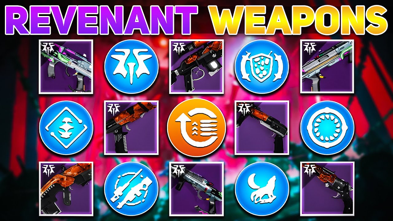 ALL Revenant Weapons, Traits & Origin Perks (Revenant Episode ...