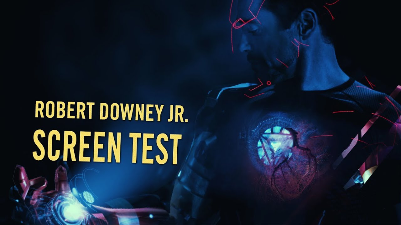 Robert Downey Jr. Screen Test | Marvel | Iron Man Behind the Scenes ...