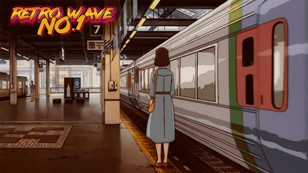 It's the summer of 1986, you're waiting for the train [ A Synthwave ...