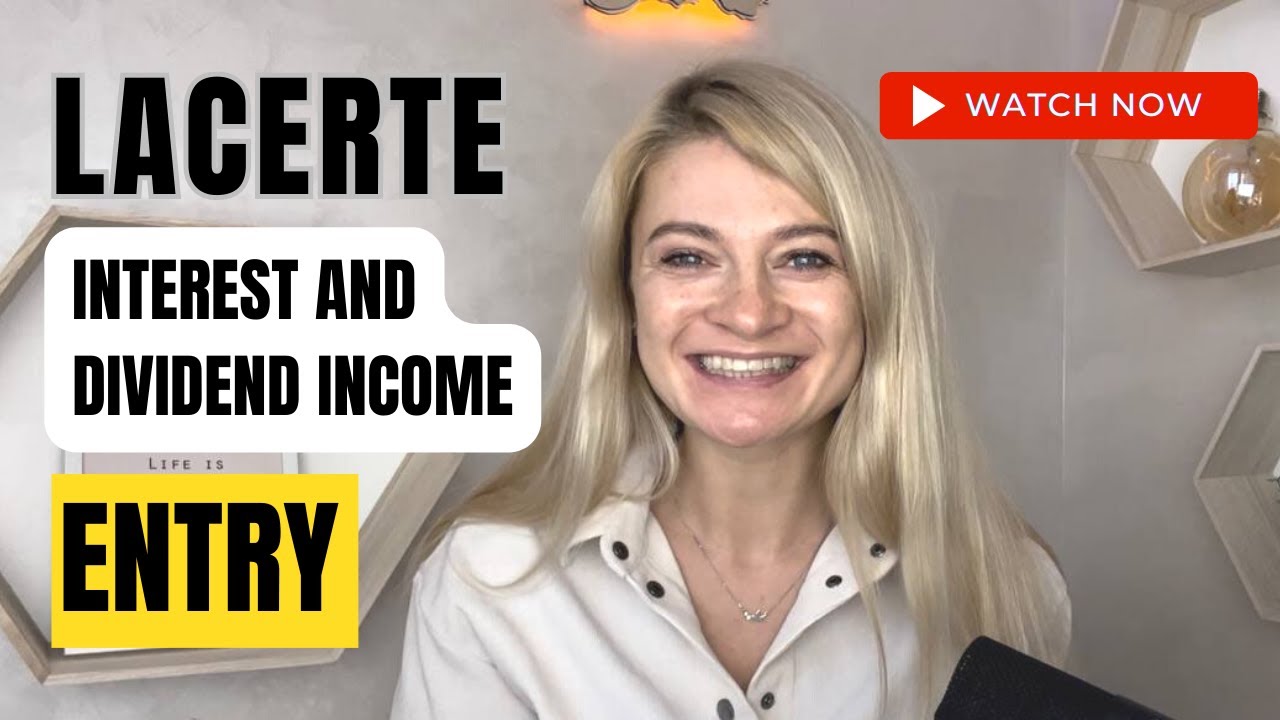 Lacerte Intuit Tax - Interest and Dividend Income Entry [Step-by-Step ...