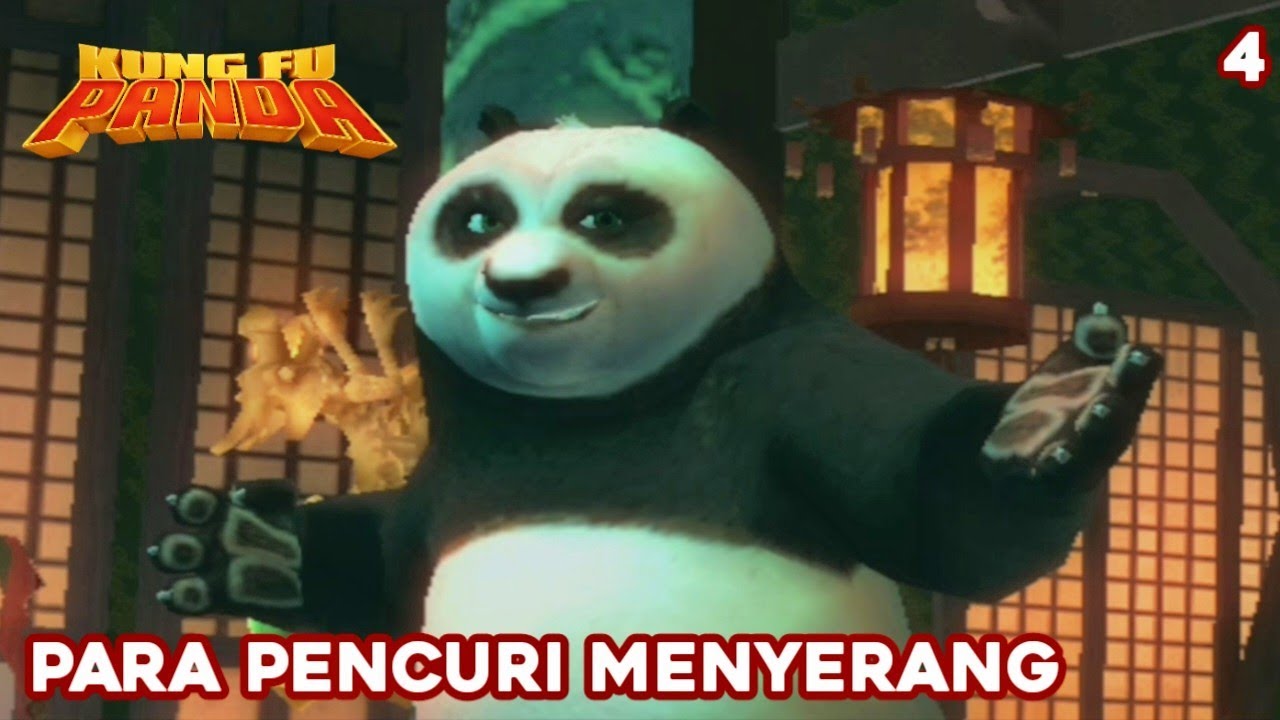 Ada Penyusup Di Kuil Dragon Warrior - Kung fu Panda (4) - YouTube