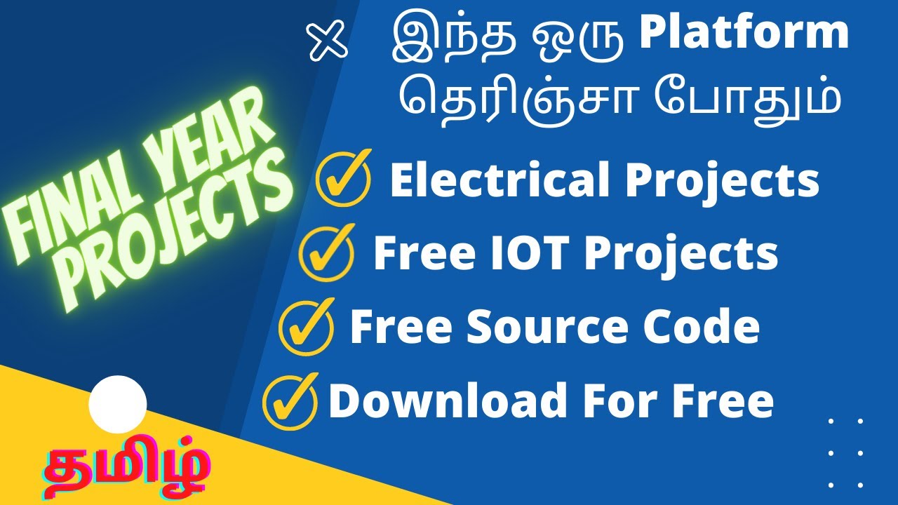 Electrical Engineering Projects For Final Year Students | IOT Projects ...