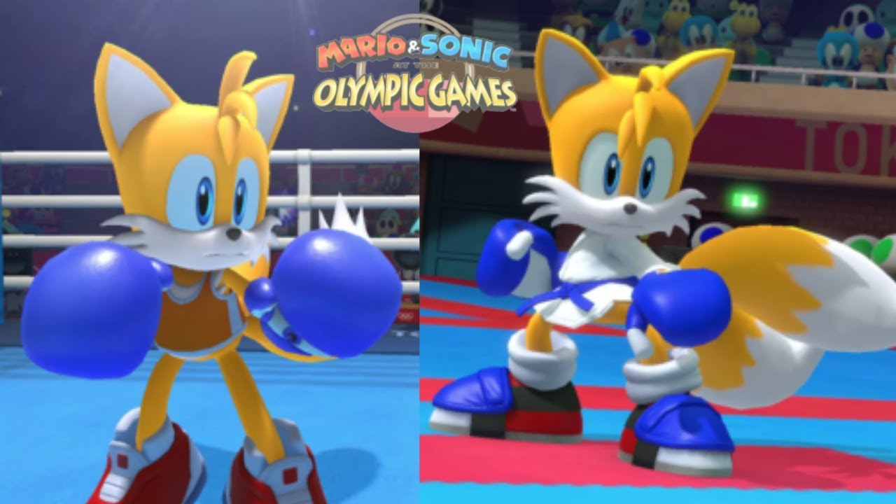 MARIO & SONIC AT THE OLYMPIC GAMES Tails - Boxing & Karate - YouTube