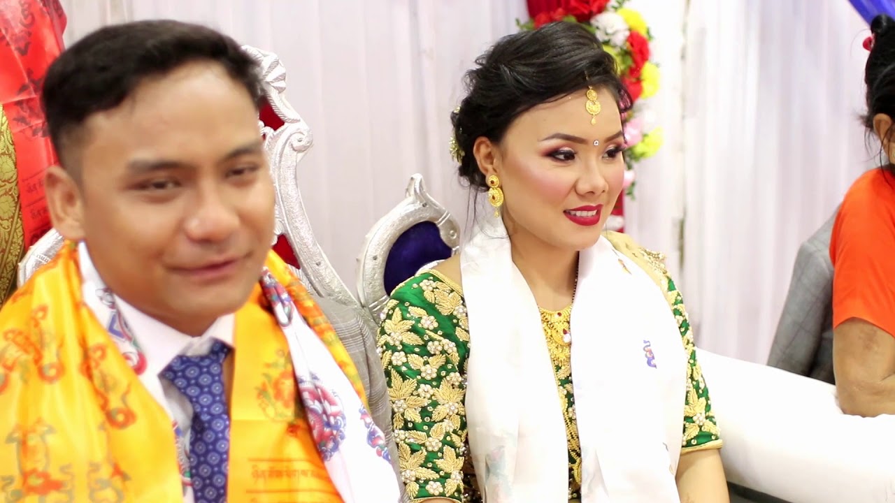 PRABHAT AND POOJA'S MARRIAGE CEREMONY/Mero daju ra bhauju ko marriage/Nimtenzi Tamang - YouTube