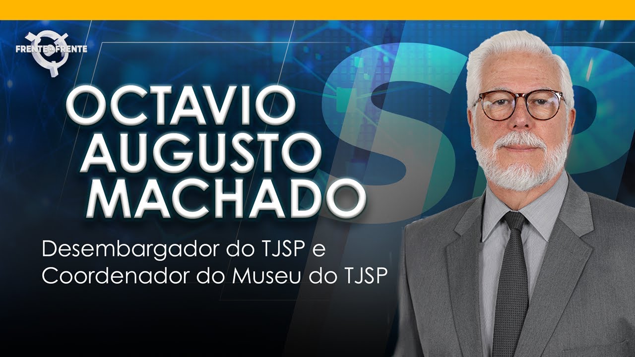 Octavio Augusto Machado de Barros Filho, desembargador do TJSP – Frente a Frente – 12/02/24 ...