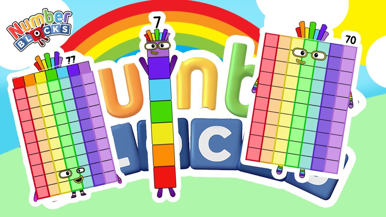 Numberblocks Intro Song Only But Big Family Of Seven - YouTube