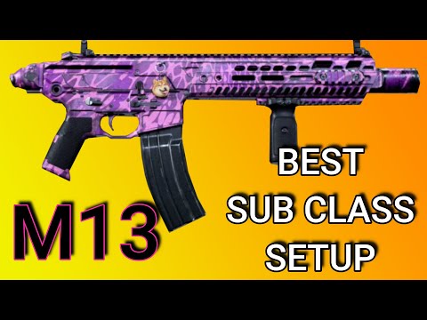 Best M13 Class Setup (Submachine Gun)!!! Best Modern Warfare ...