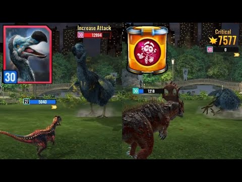 NEW ALL POWERFUL DODO BOSS FOOL'S STRIKE!! Jurassic World Alive - YouTube