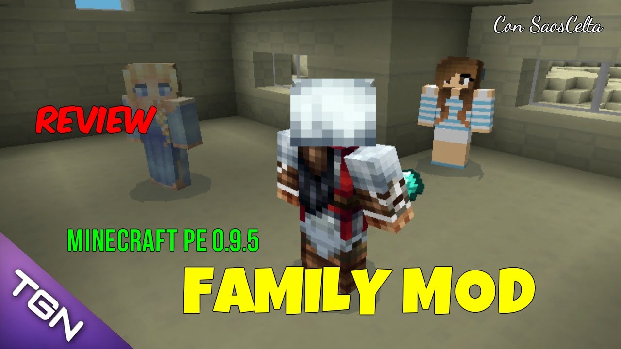 Family Mod | Minecraft PE 0.9.5 "Esposa, Novia | Hijos" (Descarga ...