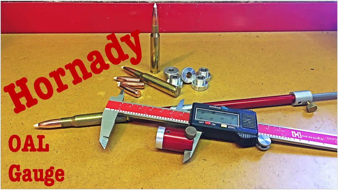 Hornady OAL Gauge How To | Measuring COAL For Your Rifle - YouTube