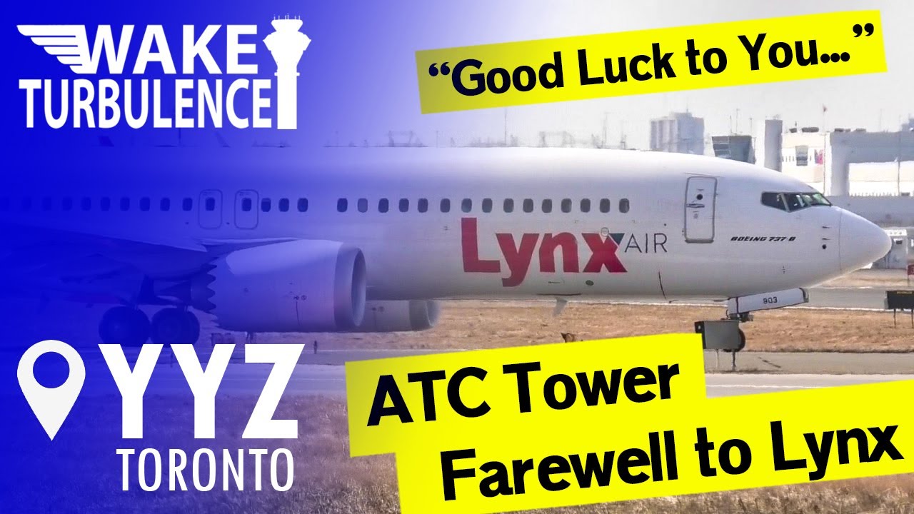 Toronto ATC Tower Bids Lynx Farewell During Takeoff Clearance on ...