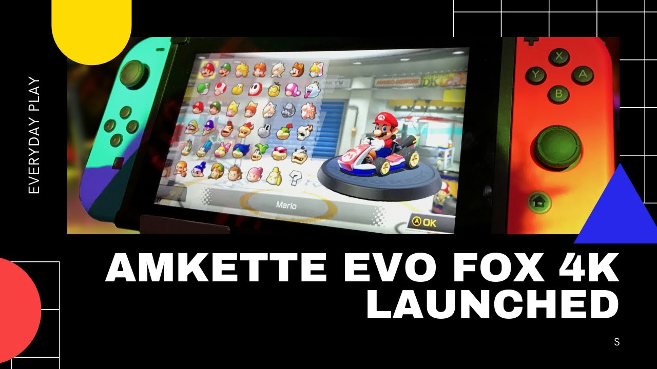 amkette evo fox gaming console launched! tech news - YouTube