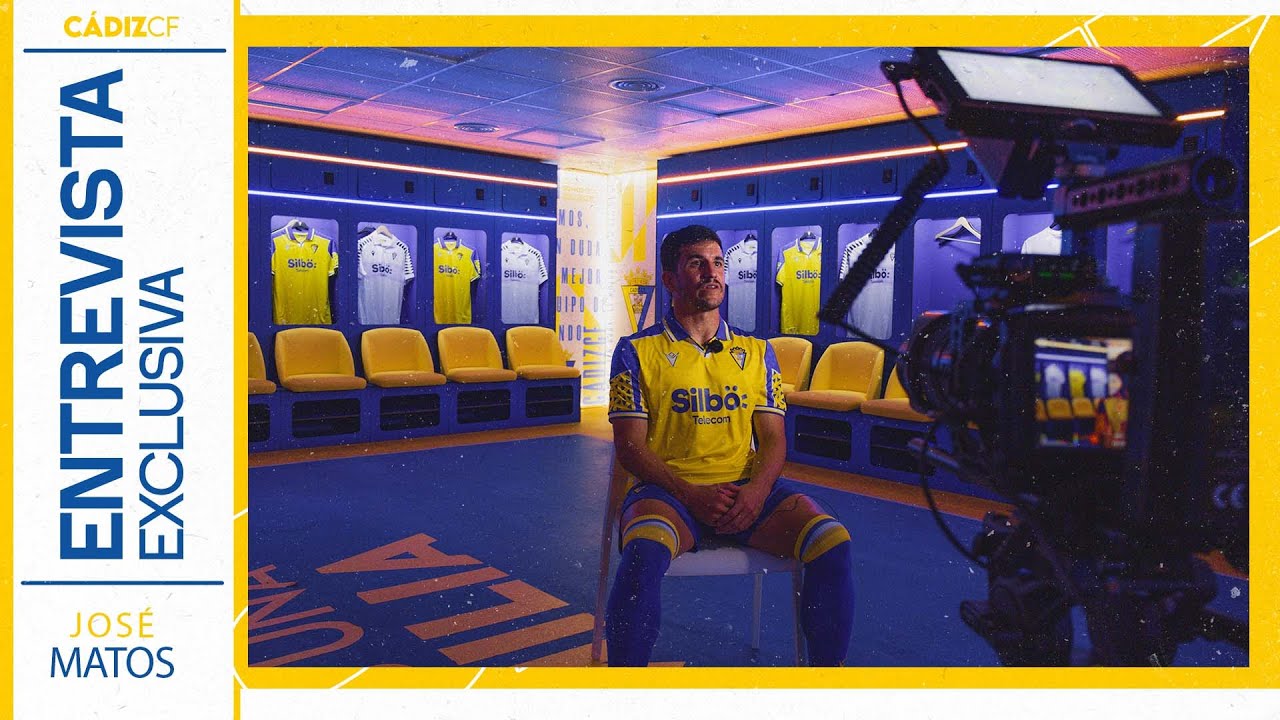🗣️ Primera ENTREVISTA de JOSÉ MATOS como jugador del Cádiz CF - YouTube