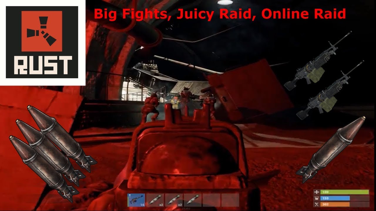 Rust - Big Fights and Getting Online Raided (Over a box of Rockets ...
