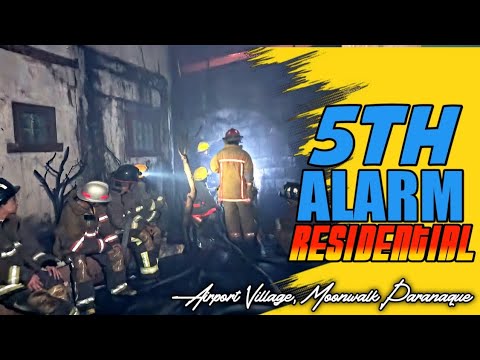 10-70 (SUNOG) 5TH ALARM // AIRPORT VILLAGE MOONWALK PARANAQUE/ March 24 ...