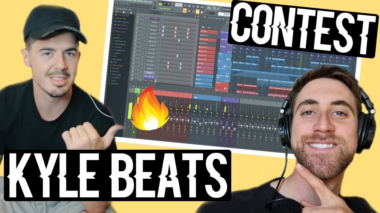 I Produced A Beat For Kyle Beats - YouTube