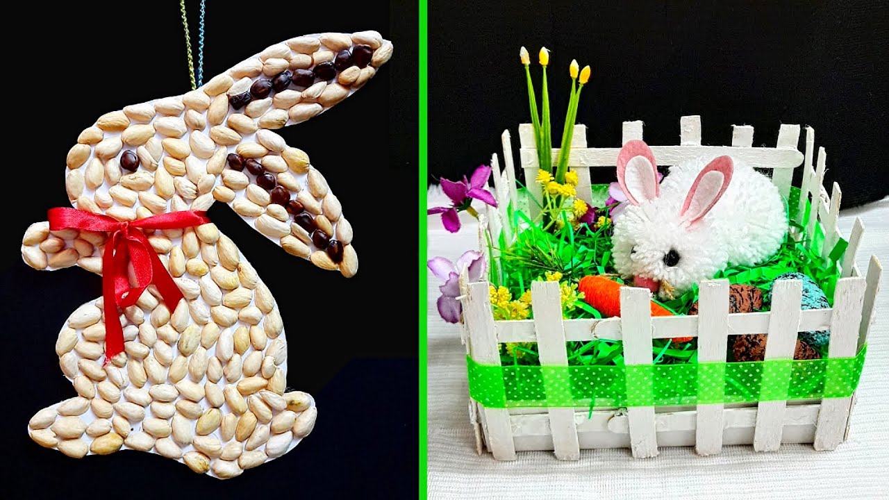2 Easy Easter craft made with waste materials step by step at home |DIY ...