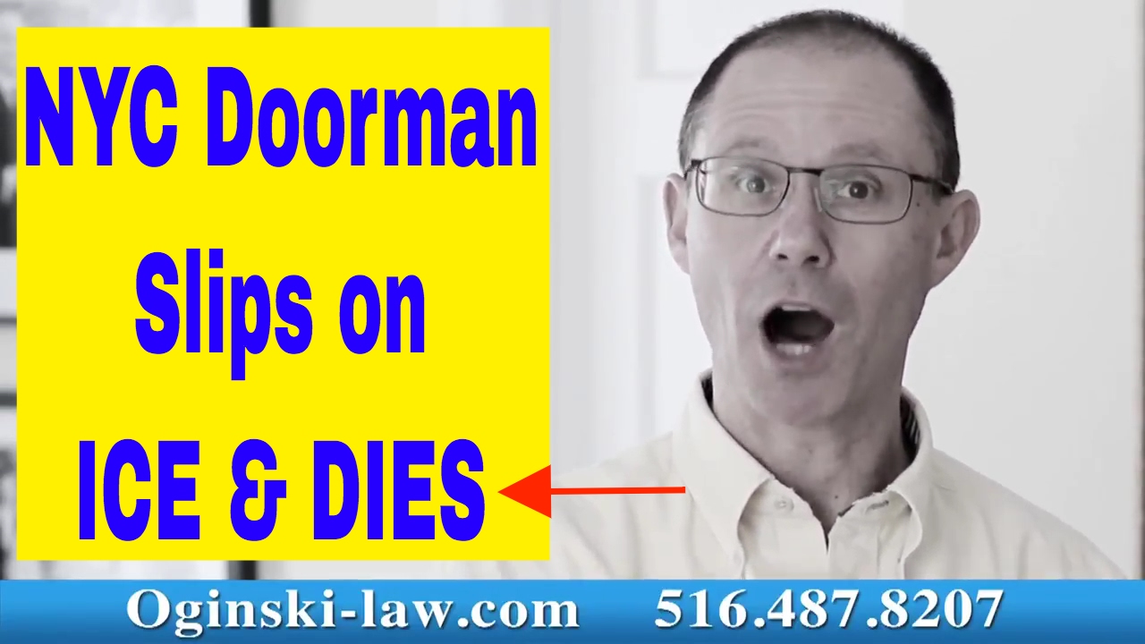Manhattan Doorman Slips & Falls on Ice, Smashes Through Glass, Cuts His ...