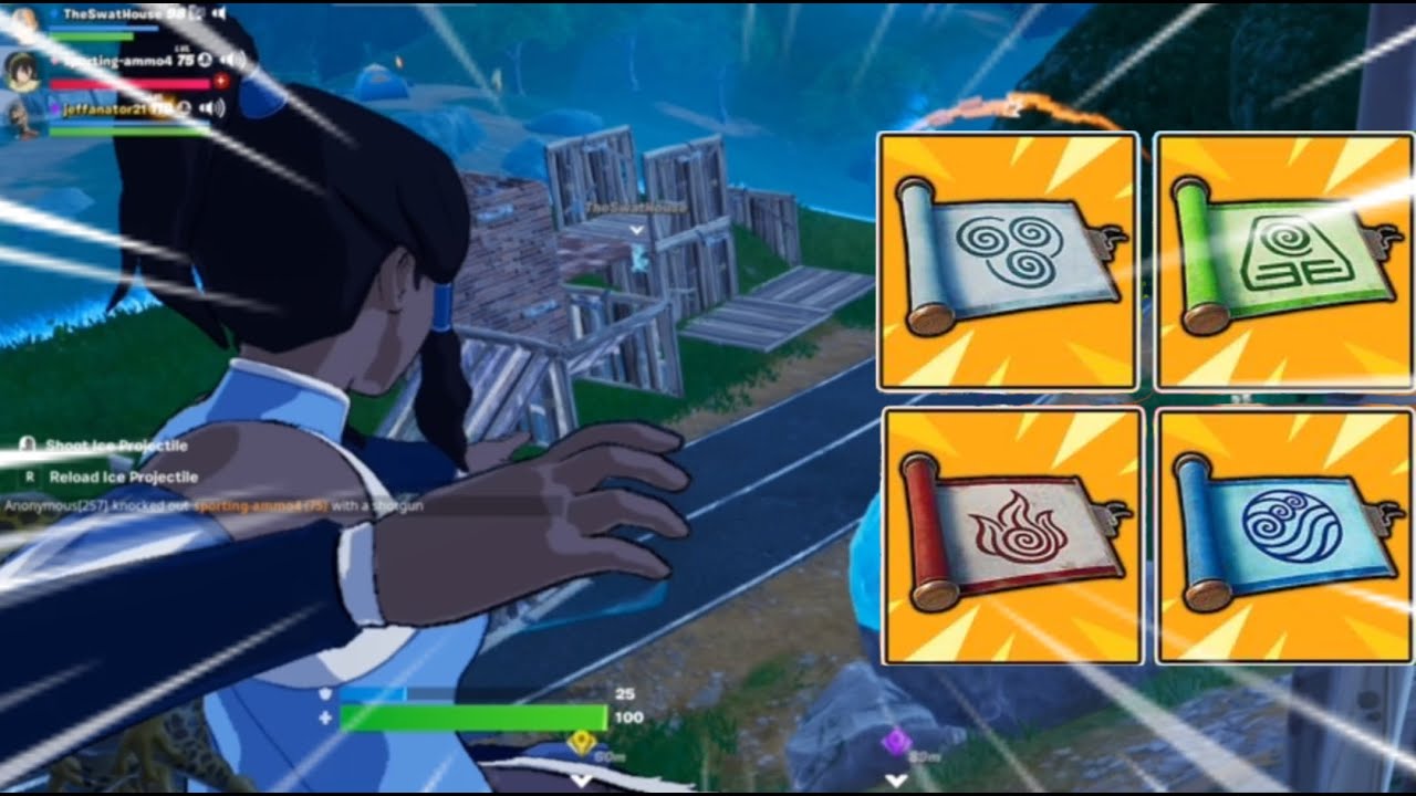 We Got ALL AVATAR MYTHICS in FORTNITE - YouTube