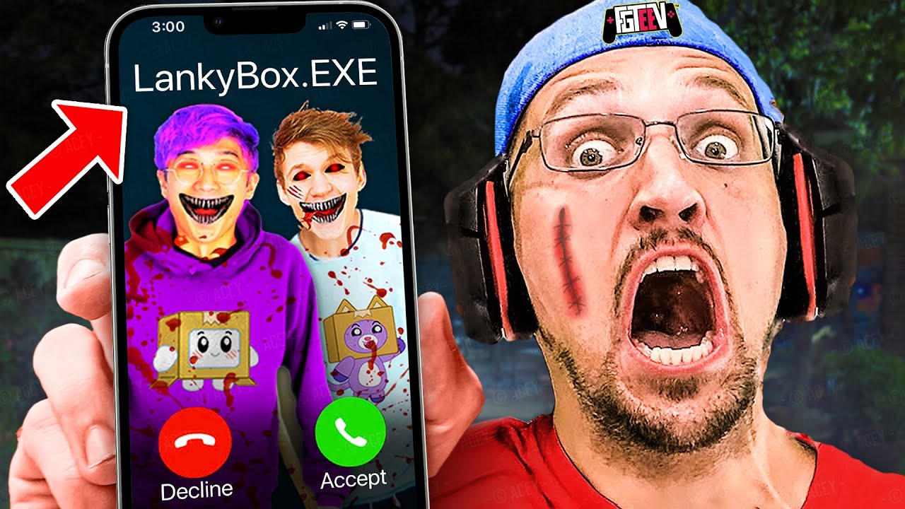 6 YouTubers Who CALLED LankyBox.EXE At 3AM! (FGTeeV, MrBeast & FV ...
