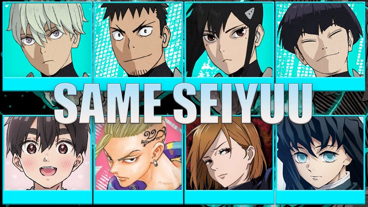 Kaiju No. 8 - |SAME VOICE ACTOR| - 【怪獣8号】 Anime Japanese Dub Main Casts ...