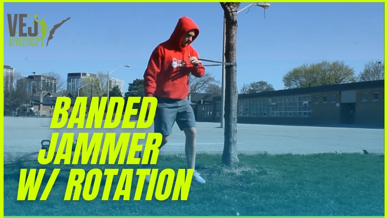 Banded Jammer w/ Rotation | Exercise Library - YouTube