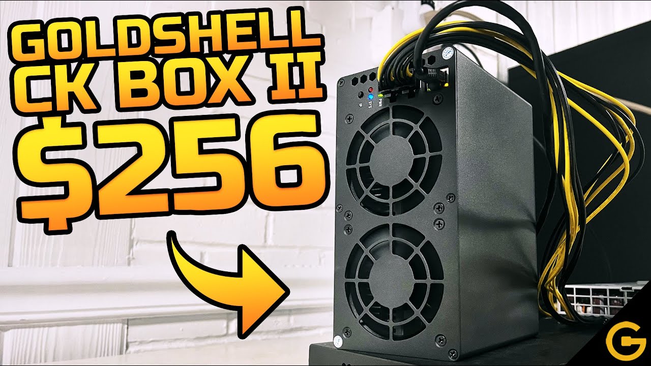 Goldshell Nervos CK Box II Miner Makes $1/Day - YouTube