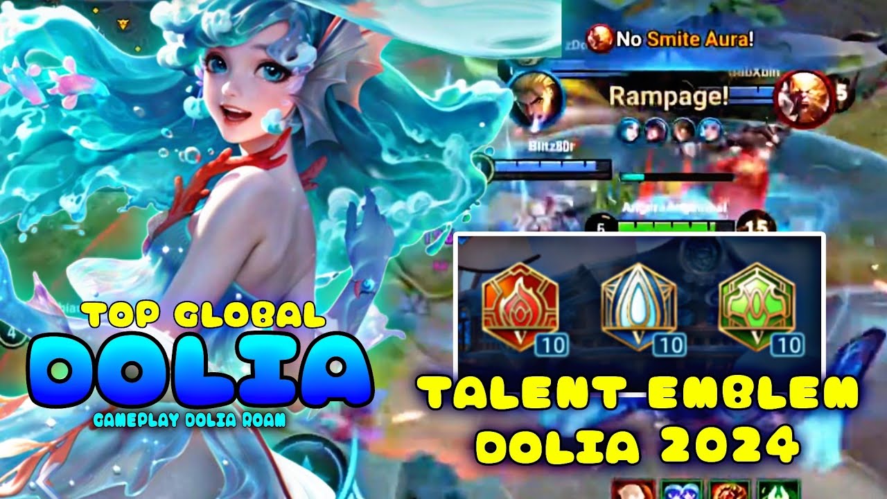 HONOR OF KINGS - DORIA GAMEPLAY II TOP GLOBAL DORIA HOK I DOLIA BUILD ...