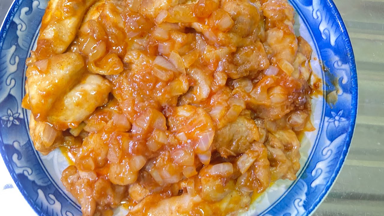 Ayam saos caramel,bikin nagih sampe ludes - YouTube