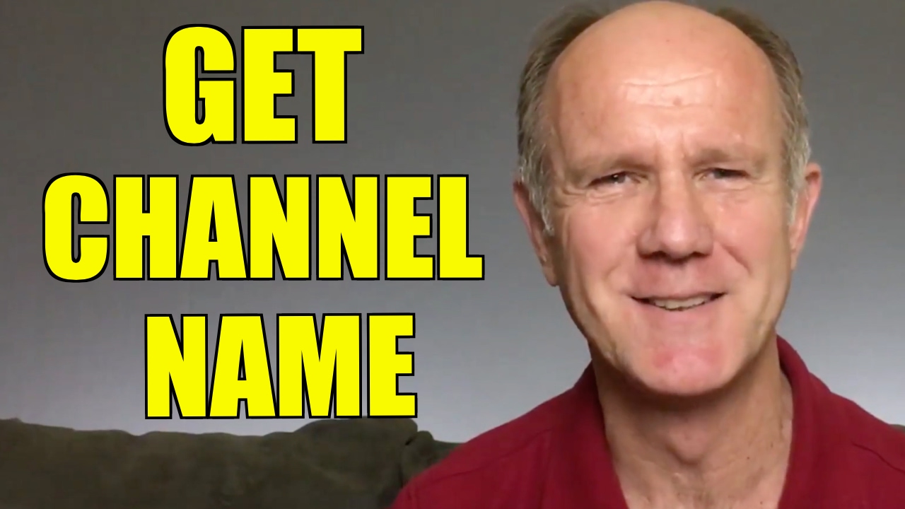 How To Come Up With A YouTube Channel Name YouTube How To Come Up With A YouTube Channel Name YouTube