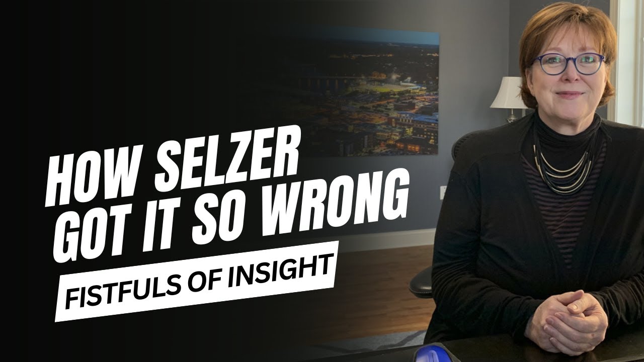 Ann Selzer's Epic Polling Fail - Pollster in West Des Moines, Iowa ...