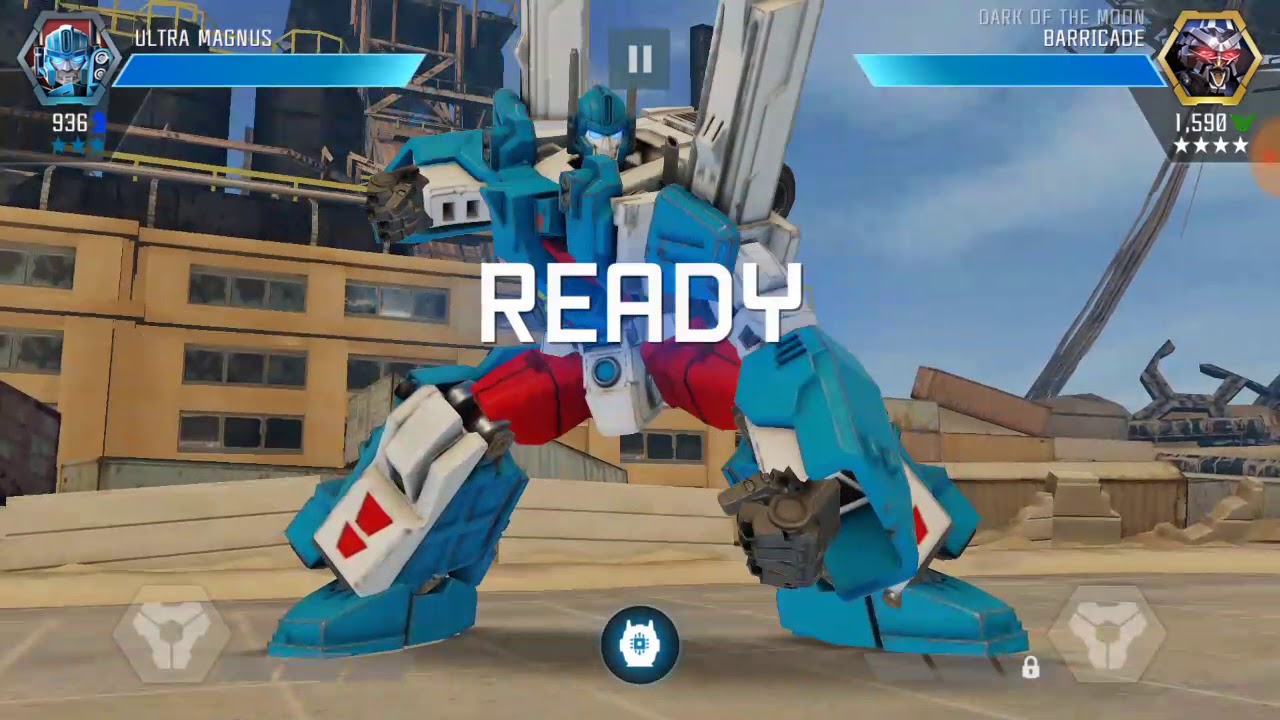 Transformers Forged To Fight - 3-Star Ultra Magnus Rank Up And Gameplay ...
