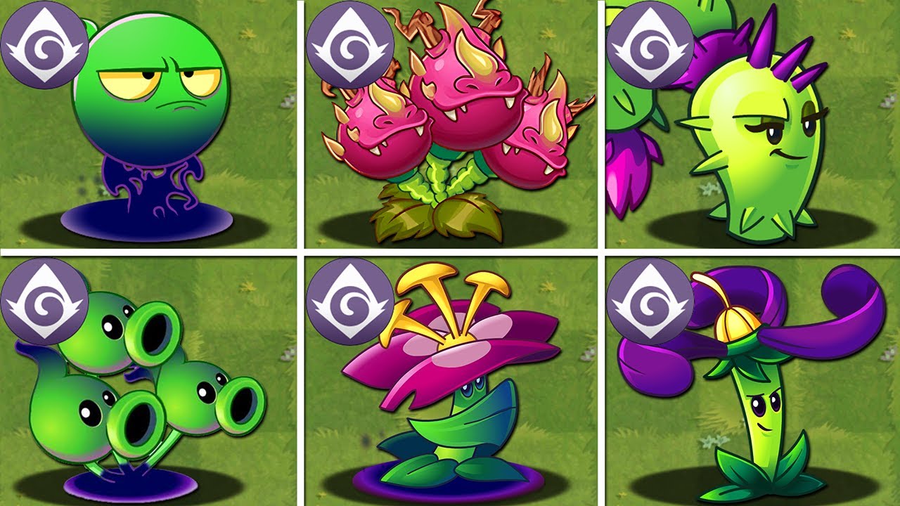 Plants vs Zombies 2 Final Boss - All SHADOW Plants Power-Up vs PvZ 2 ...