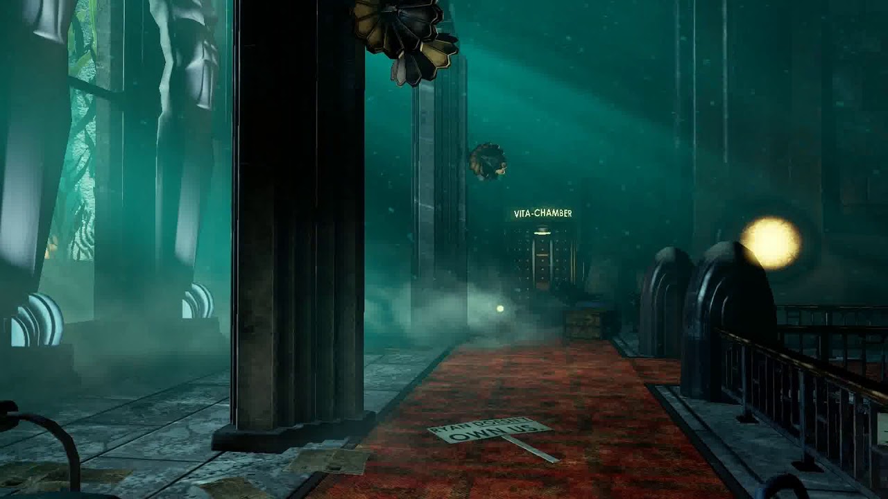 Bioshock Infinite - Return To Rapture Big Daddy Easter Egg - YouTube