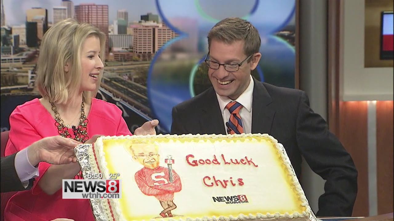 News 8 bids farewell to Chris Velardi - YouTube