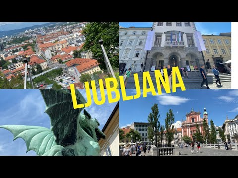 Ljubljana🇸🇮 [City walk] 4 hours🐉