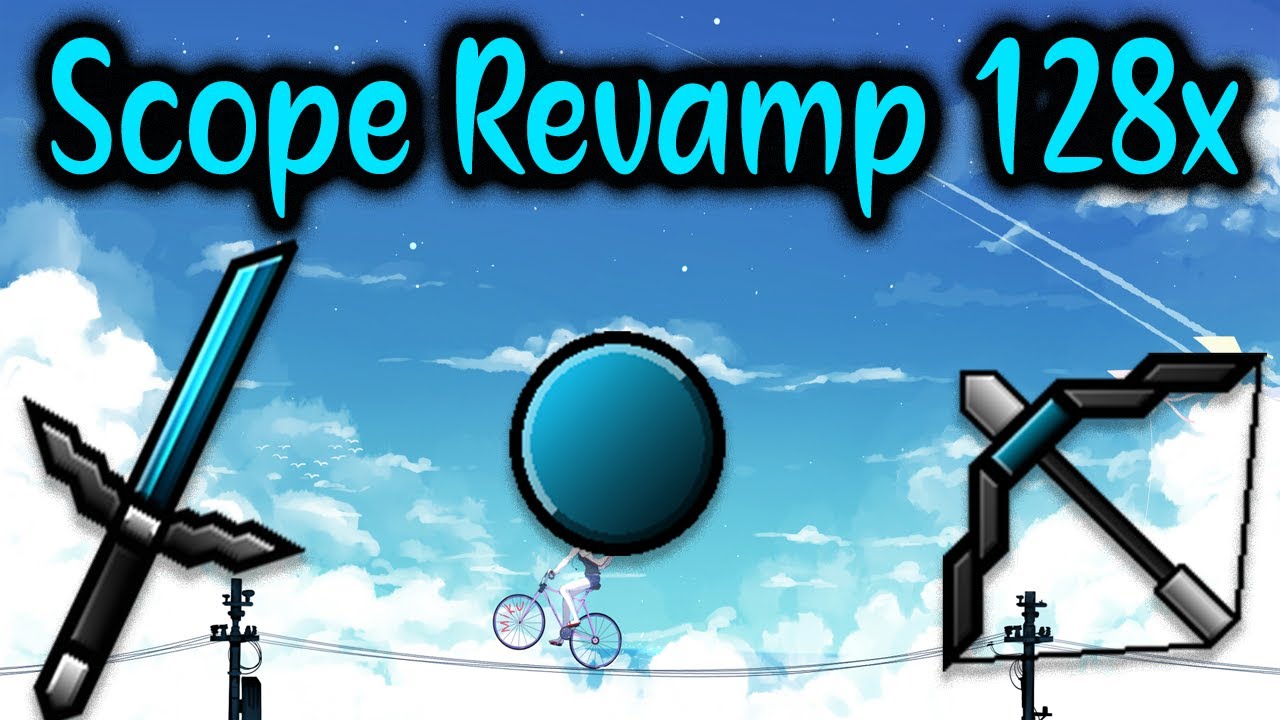 Minecraft PVP Texture Pack Scope Revamp 128x by iSparkton 1.7.2/1.7.10 ...