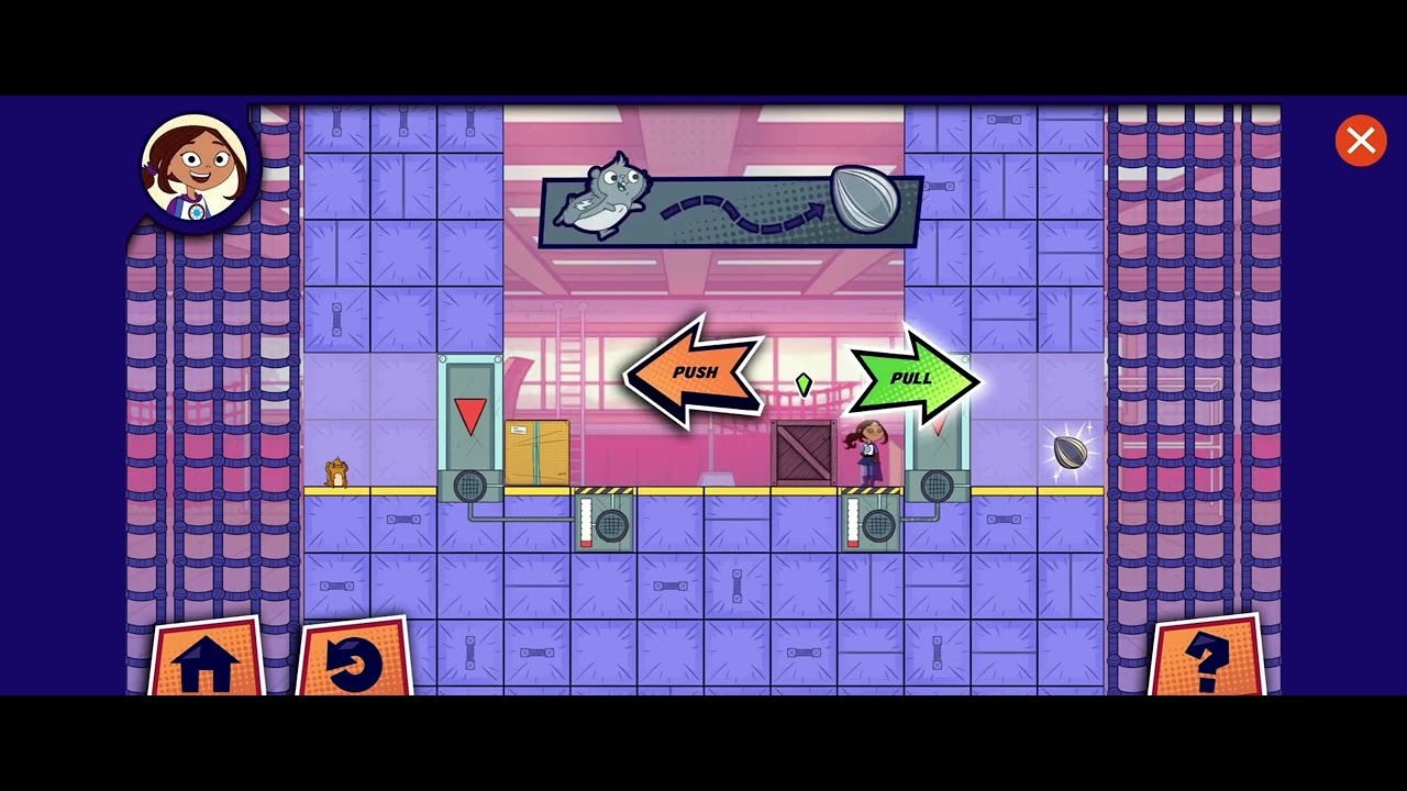 PBS kids games: Hero elementary Push pull puzzles part 2 - YouTube