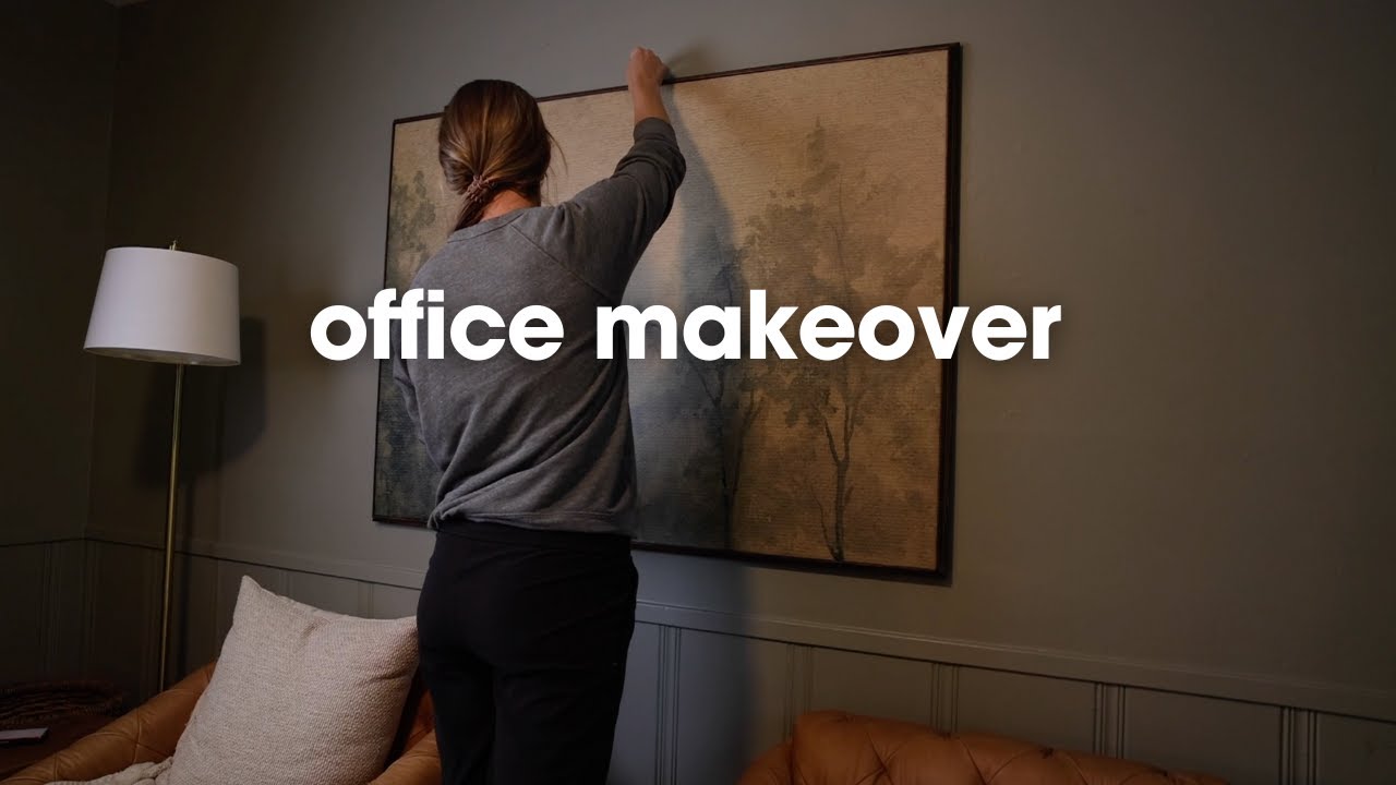 DIY Dream Office Makeover [Part 4] // The Reveal! // Office Makeover ...