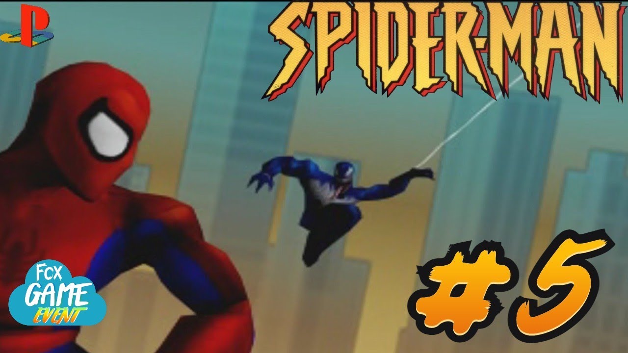 Walkthrough Spider-Man - 2000: Part 5 - Enter Venom ! (PS1) - YouTube