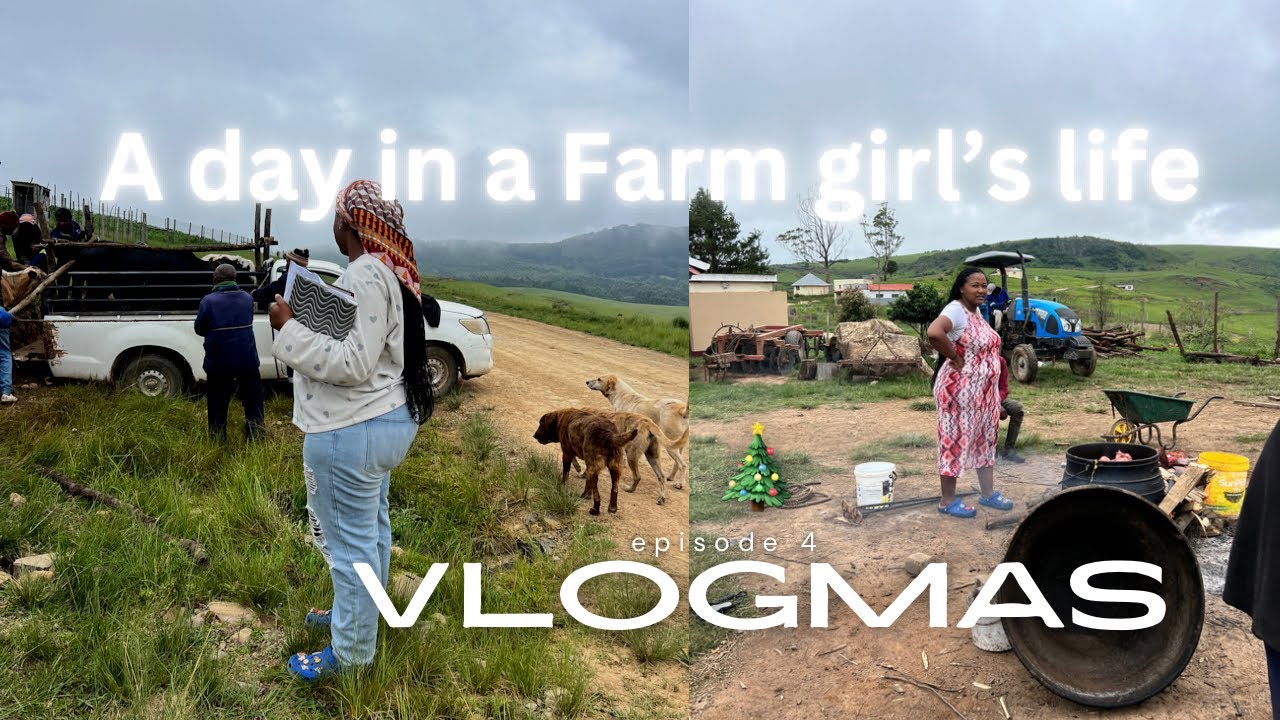 Vlogmas 🎄EP4 | A day in a Farm Girl’s Life | Farm girl | December ...