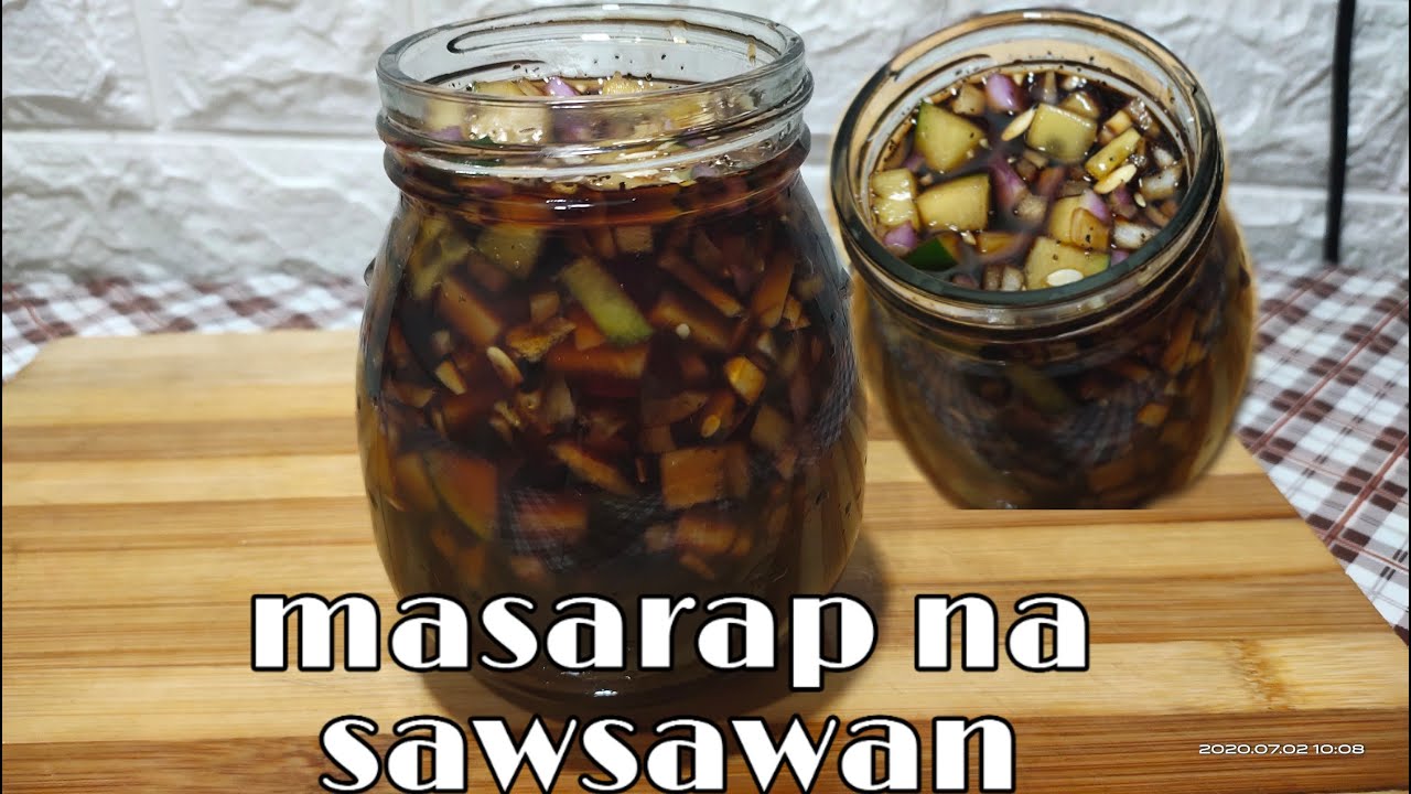 GAWA TAYO NG MASARAP NA SAWSAWAN | BY: JOY NERIT - YouTube